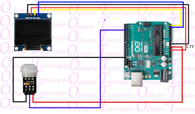 PIR Motion Sensor Radar with Radar with Arduino Uno - Ogbugbu Technologies